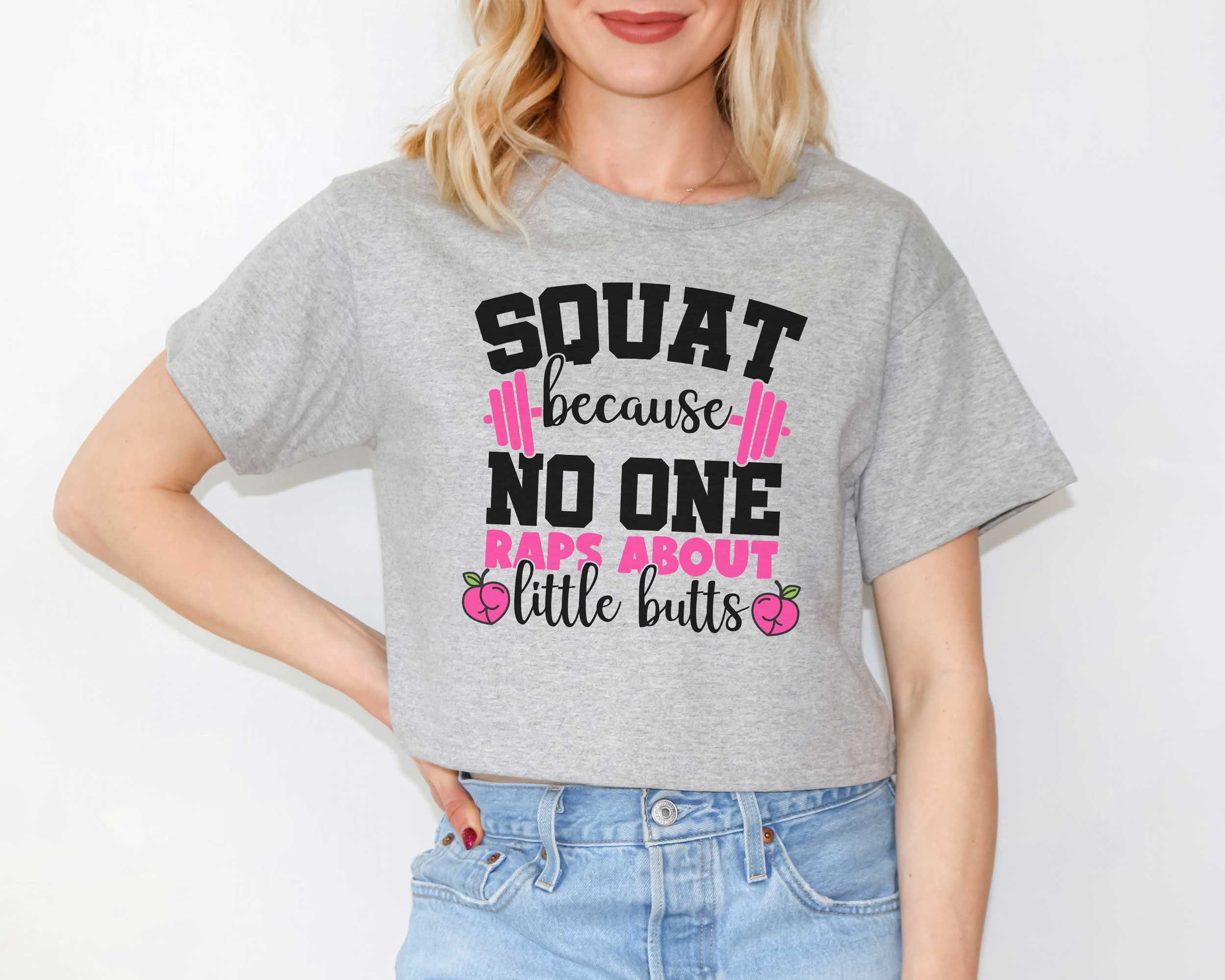Crop Top, Work Out, Trendy Top, Booty Workout T-shirt, Pump Cover, Y2k ...