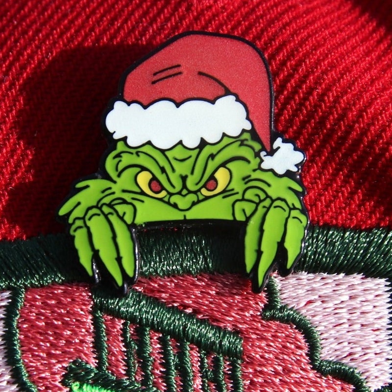 Grinch Peeker - Etsy