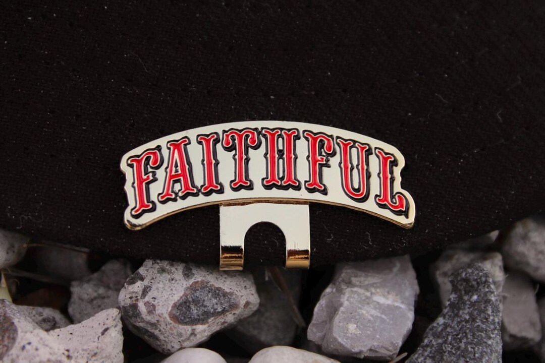 Faithful Hat Clip Blip San Francisco SF Football Bay Area Pin - Etsy