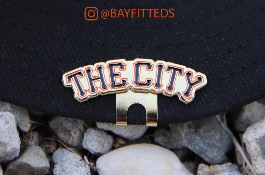 The City Hat Clip Blip San Francisco Giants SF Bay Area Enamel Pin - Etsy