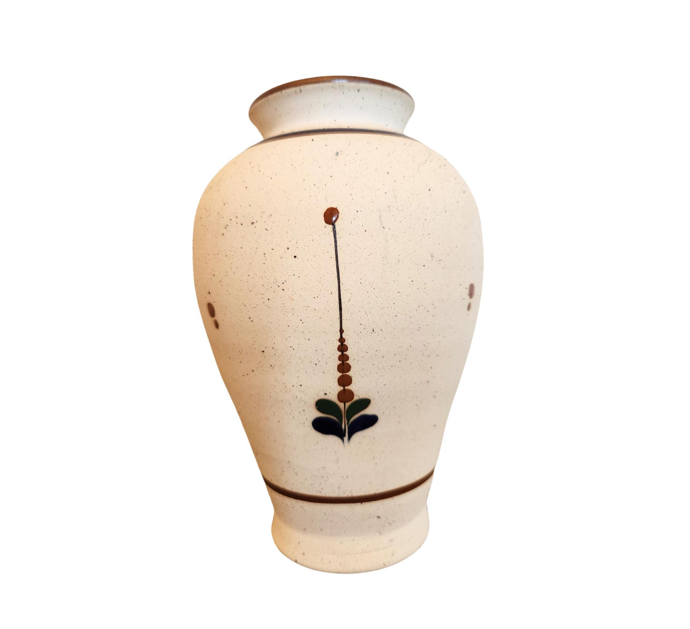 Vintage Tonala Vase Mexican Pottery Flower Vase Gift for Plant Lover ...