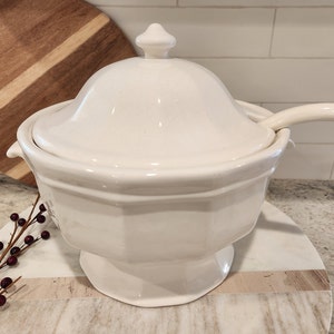 Vintage Soup Tureen Gift for Entertaining Soup Serving Bowl Thoughtful ...