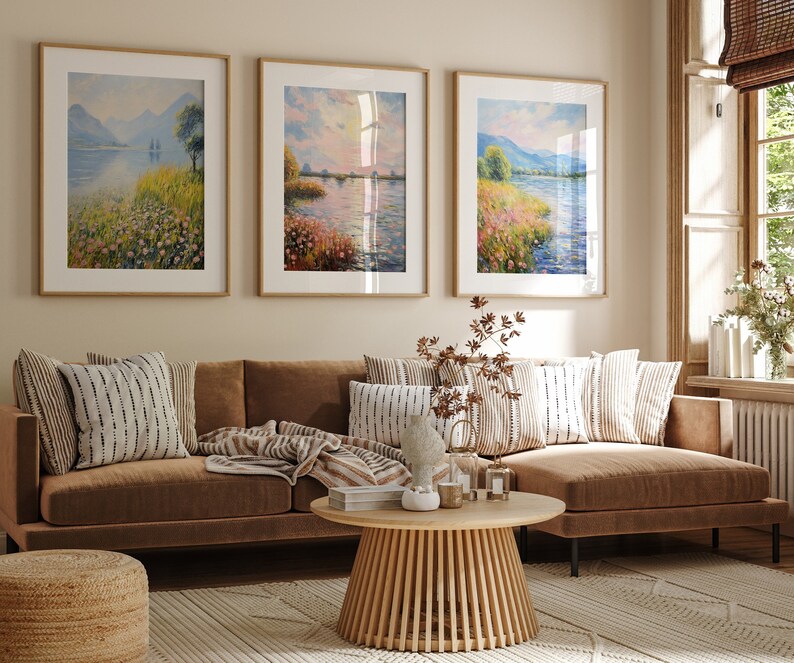 Claude Monet Set3 Printable Posters Vintage Impressionism - Etsy