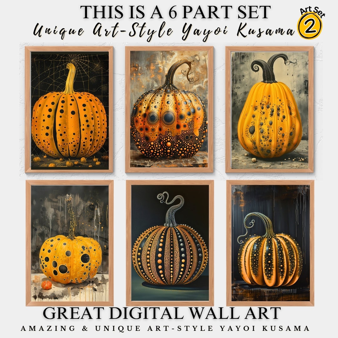 Unique Dot Art Inspired by Yayoi Kusama: High-resolution Art Modern ...