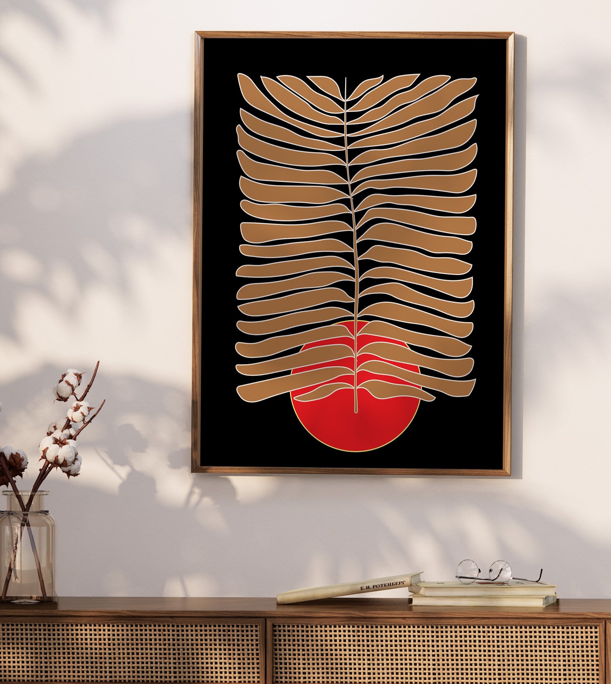 DIGITAL DOWNLOAD. matisse New Fern 1, Geometric Wall Art, Set of 3 ...