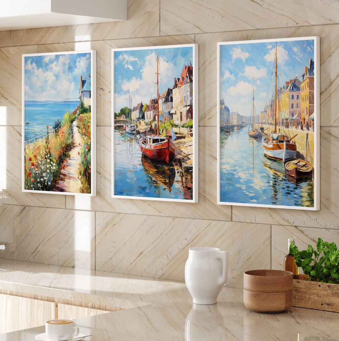 Claude Monet Set3 Printable Posters Vintage Painting Wallart ...