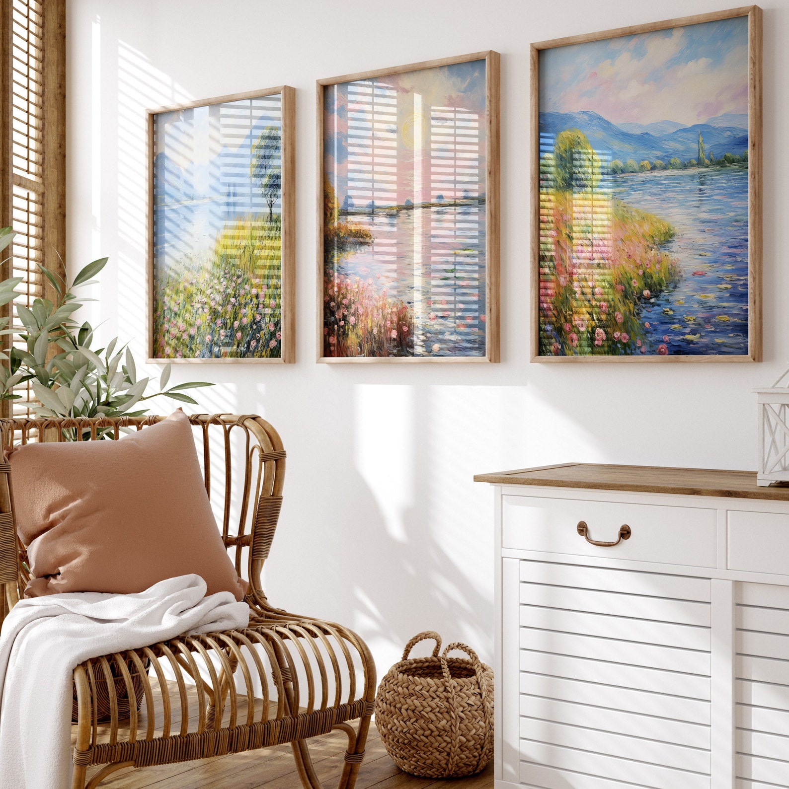 Claude Monet Set3 Printable Posters Vintage Impressionism - Etsy