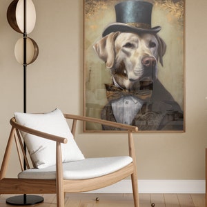 Elegant Labrador Wall Art Sets, Classic Portraits of Wonderful Labrador ...