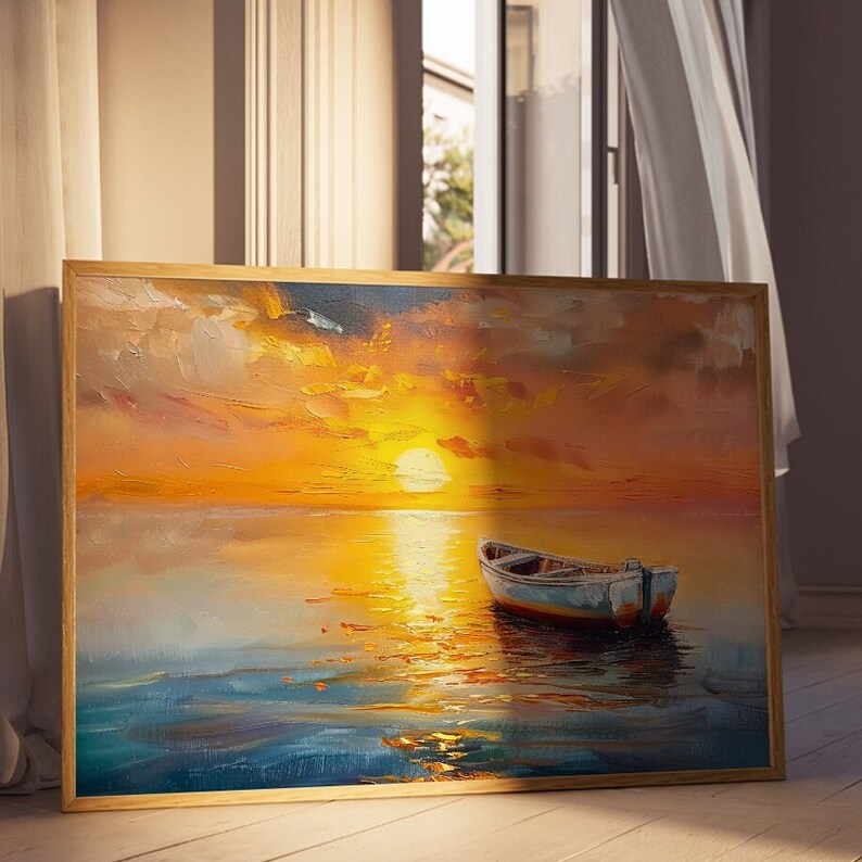 DIGITAL DOWNLOAD. Wall Art, Small Boat at Sea, Please Don't Forget Me ...
