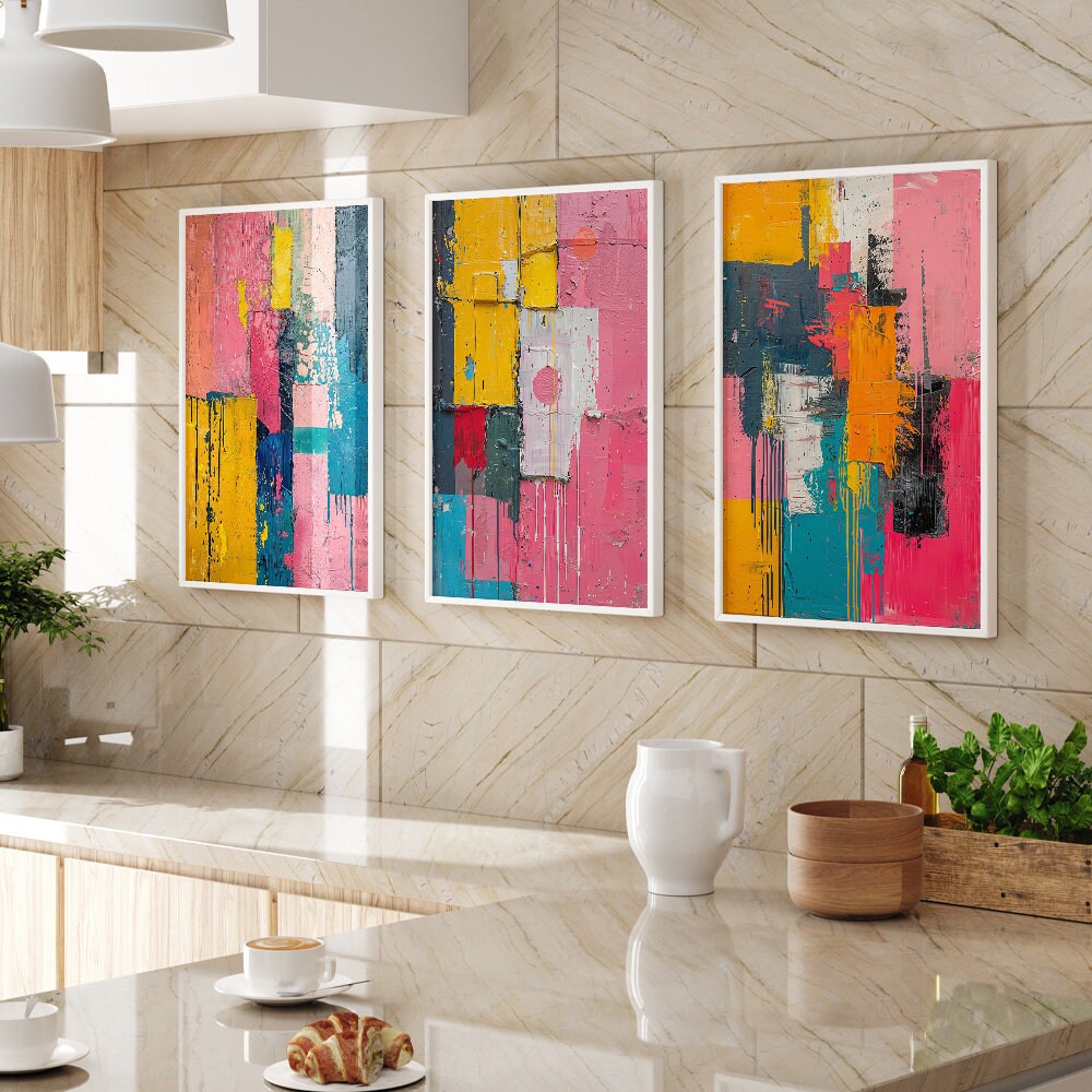Printable Vintage urban Graffiti Art for Home Decor Eclectic Gallery ...