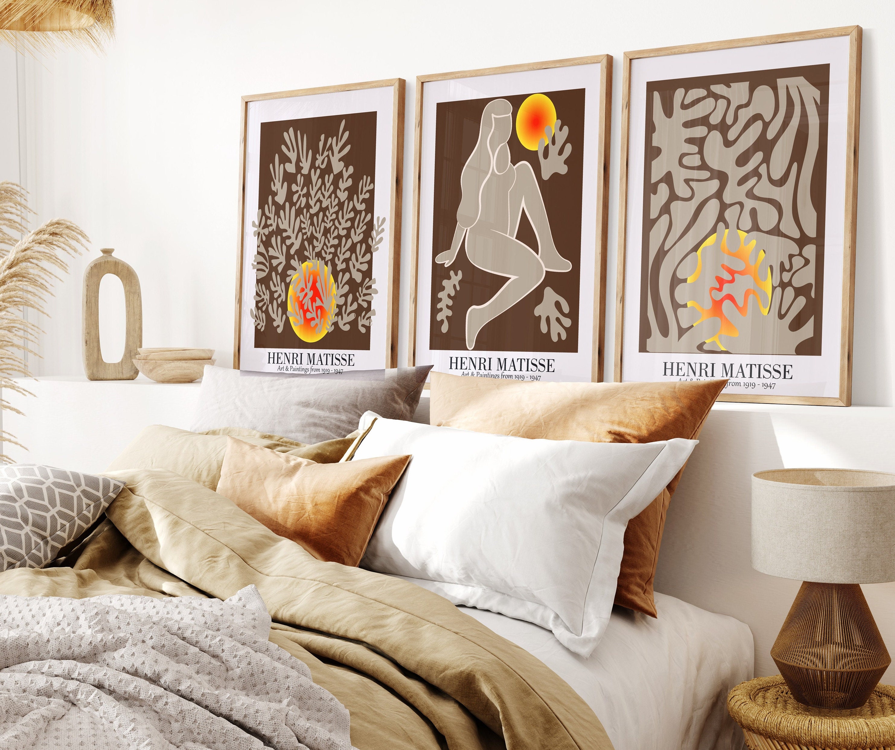 Henri Matisse Art BUNDLE, Print Set, 30 Pieces, 10 Sets of 3. Download ...