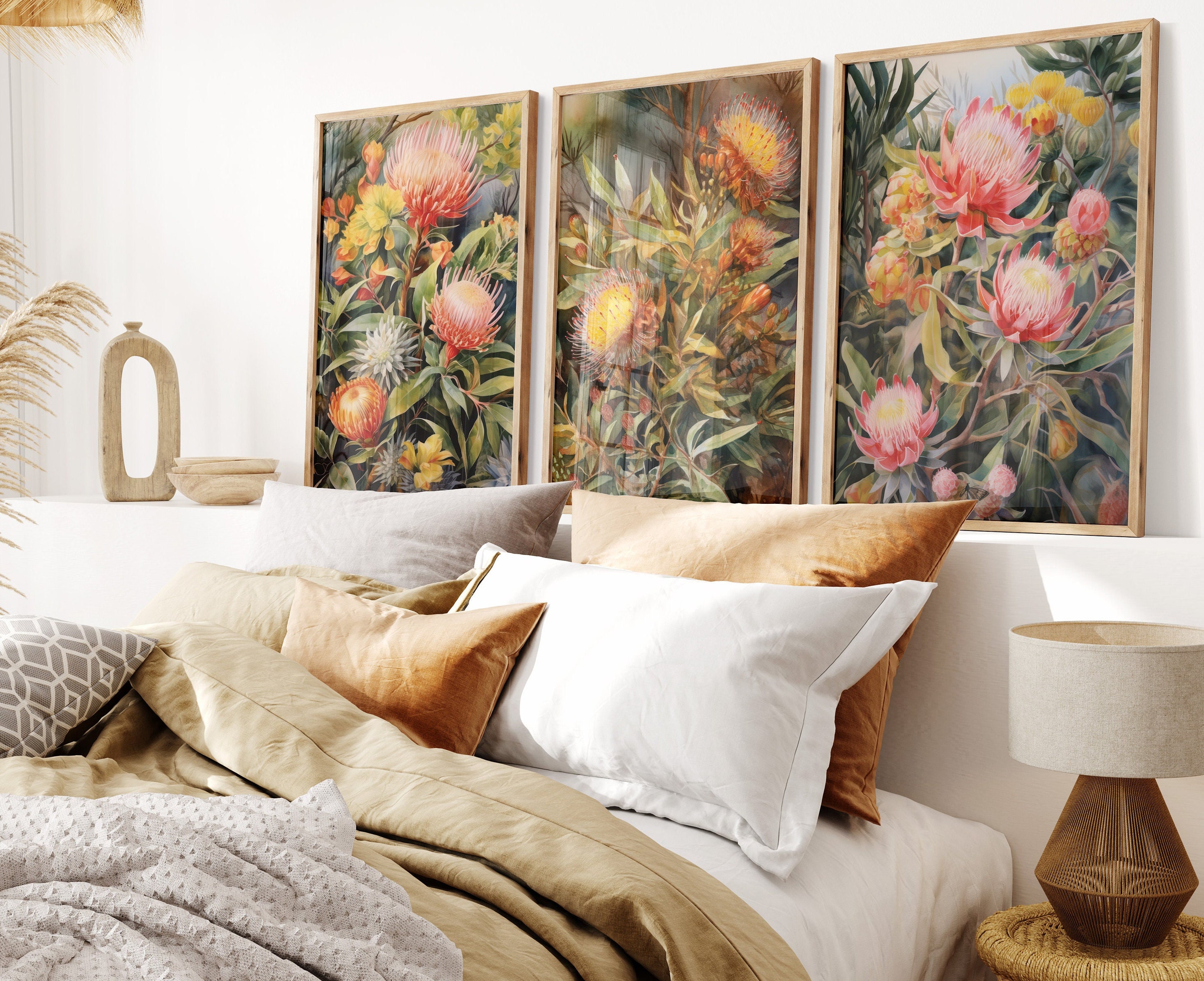 DIGITAL DOWNLOADS. Wall Art, Set of 3 Beautiful Prints. Unique ...