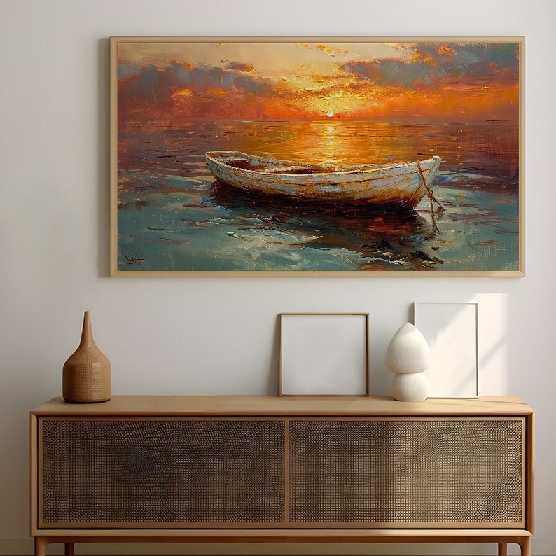 DIGITAL DOWNLOAD. Wall Art, Small Boat at Sea, Please Don't Forget Me ...