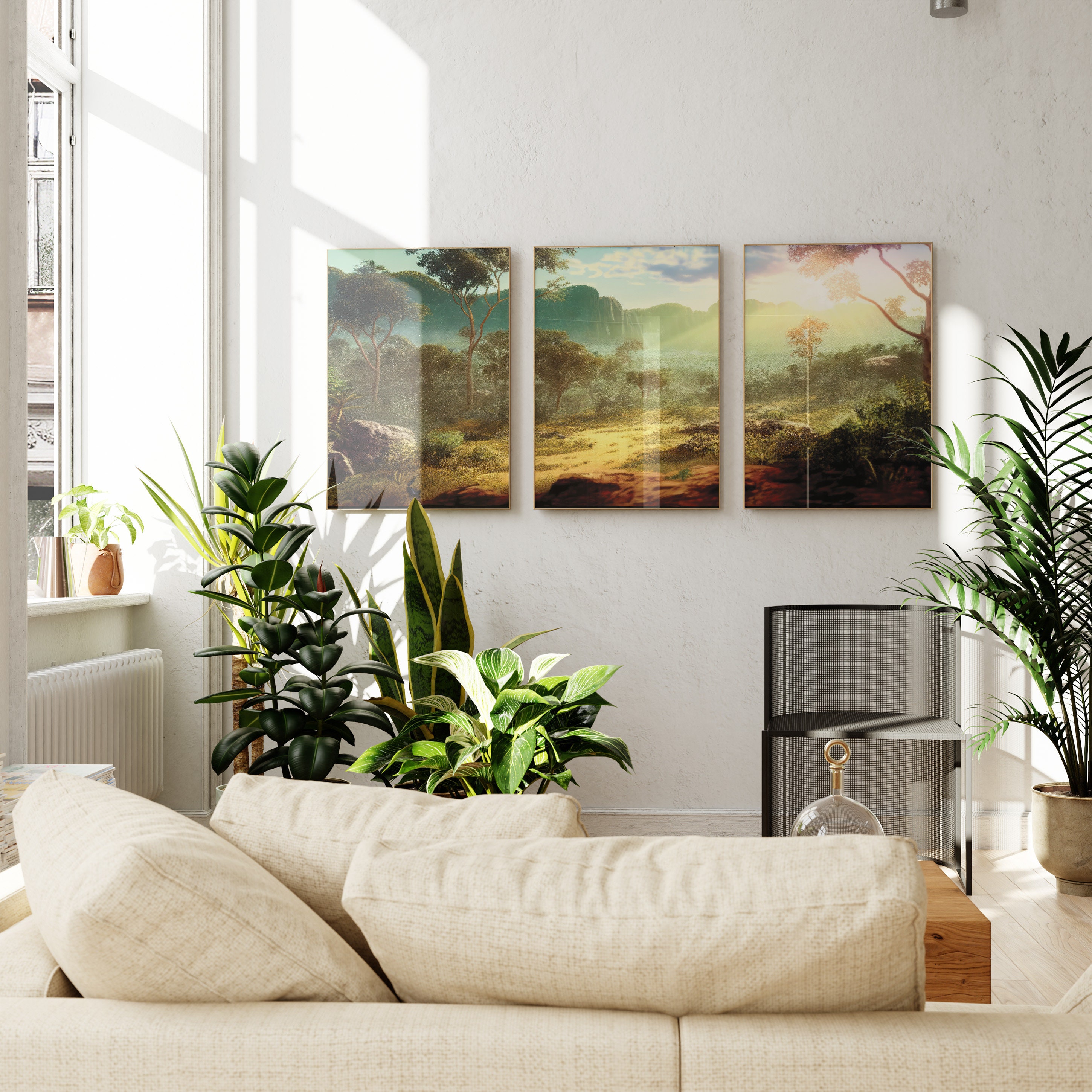 DIGITAL DOWNLOADS. Wall Art, Set of 3 Beautiful Prints, Digital Art ...