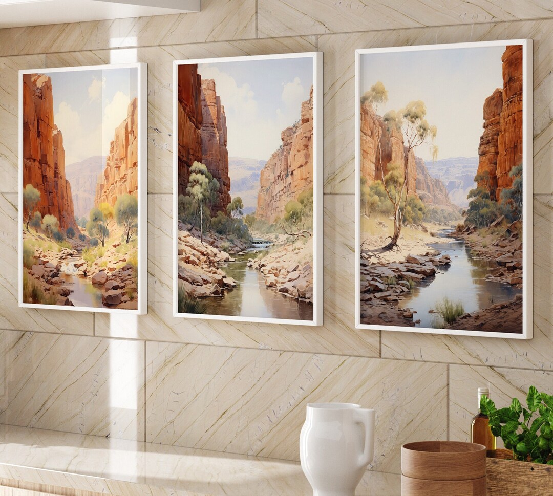 DIGITAL Wall Art, Set 3. Easy File to Download/print Unique, Stunning ...
