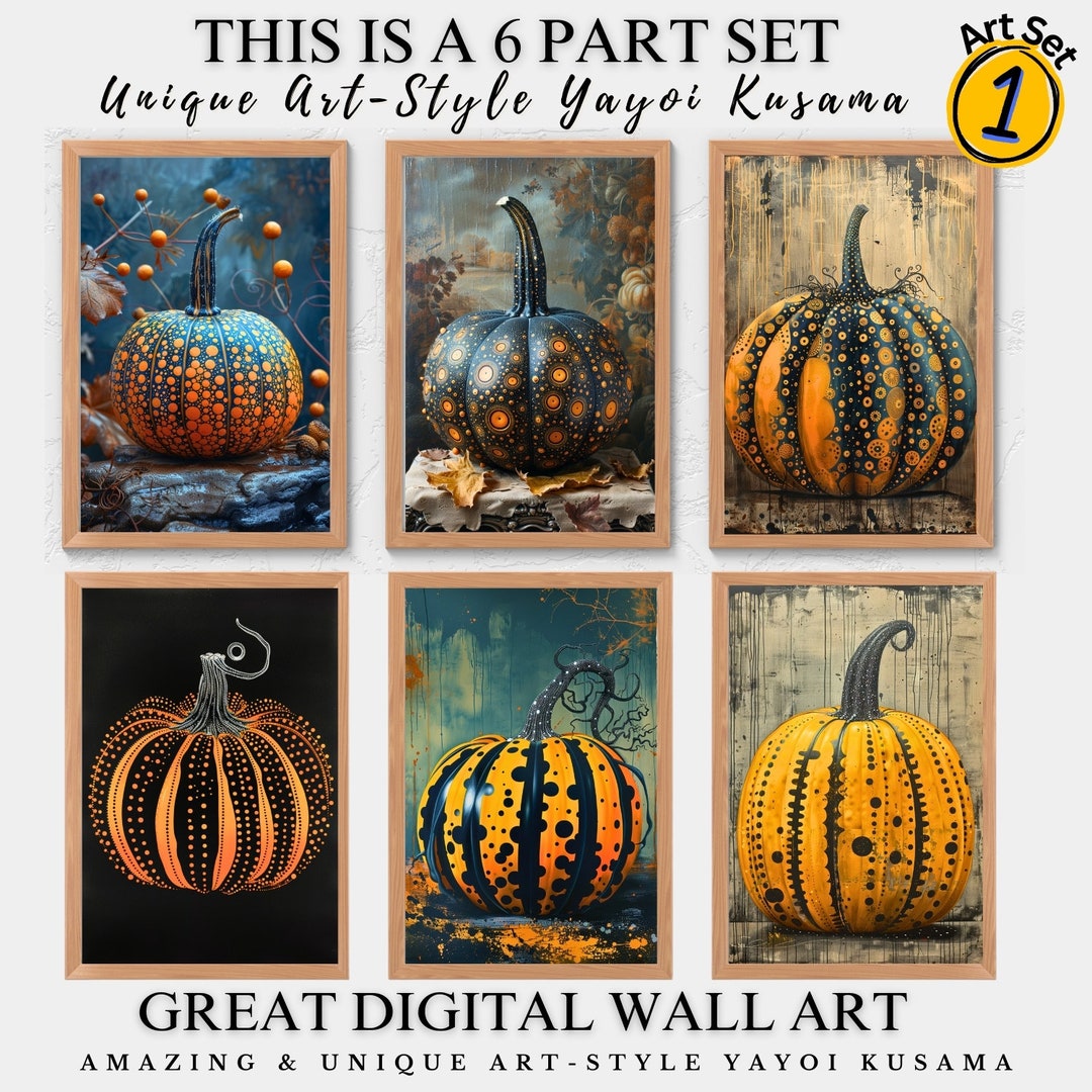 Unique Dot Art Inspired by Yayoi Kusama: High-resolution Art Modern ...