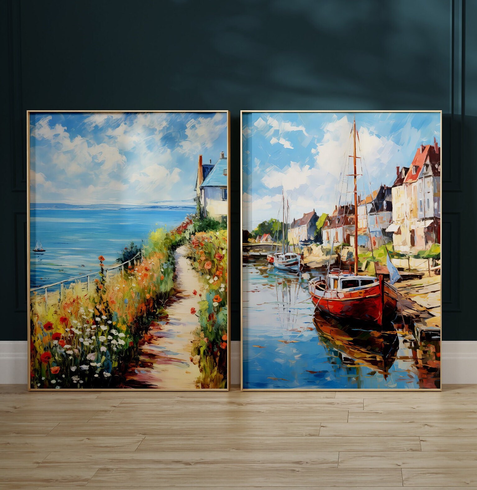 Claude Monet Set3 Printable Posters Vintage Painting Wallart ...