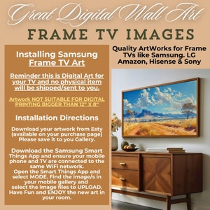 FRAME TV Art" Vintage Moody Roses" | Bundle Set of 12 Painting Floral ...