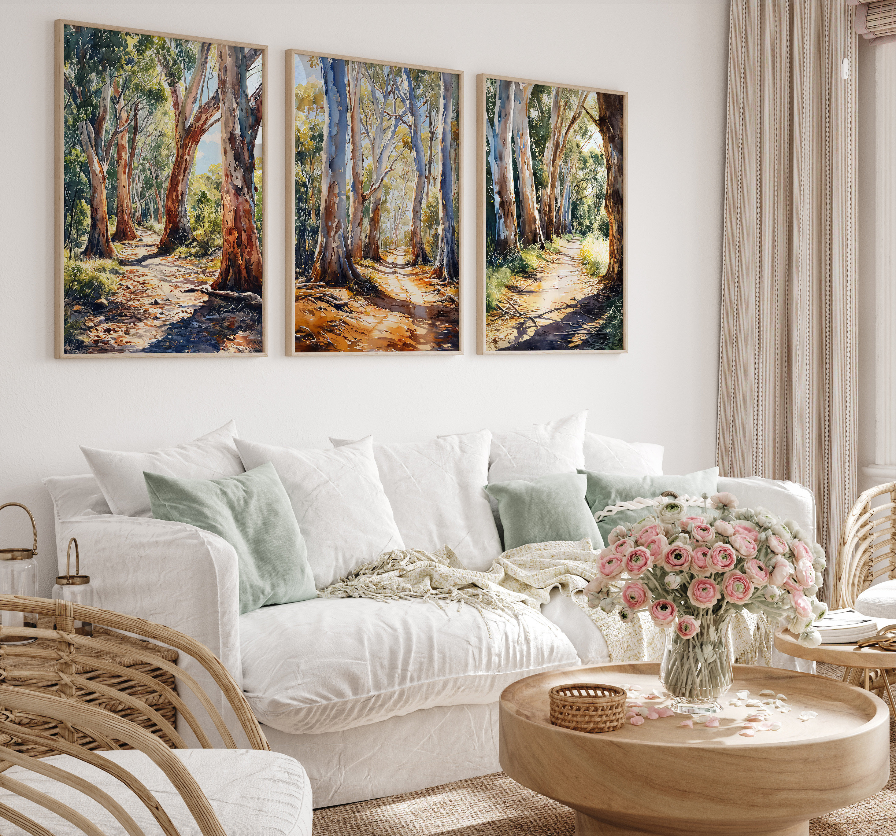 DIGITAL Wall Art, Set 3. Easy File Download/print Unique, Fabulous ...
