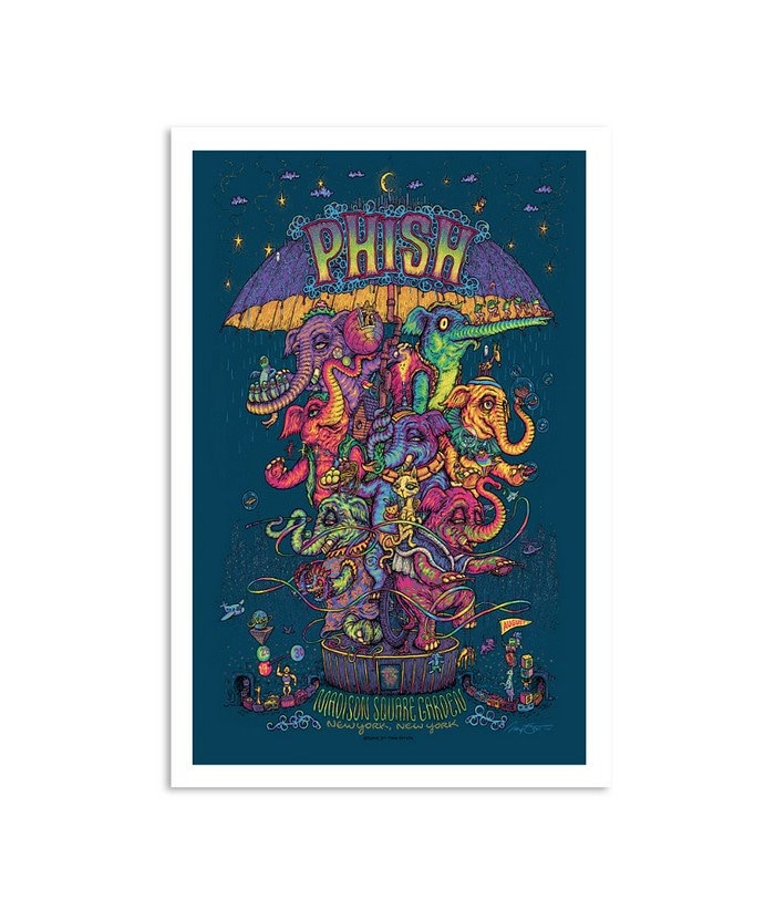 Phish Event Madison Square Garden New York, NY 2023 Poster sold by Like | SKU 45734728 | Printerval