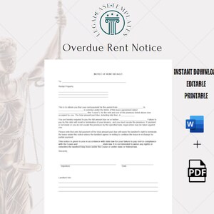 Notice of Rent Default - Etsy