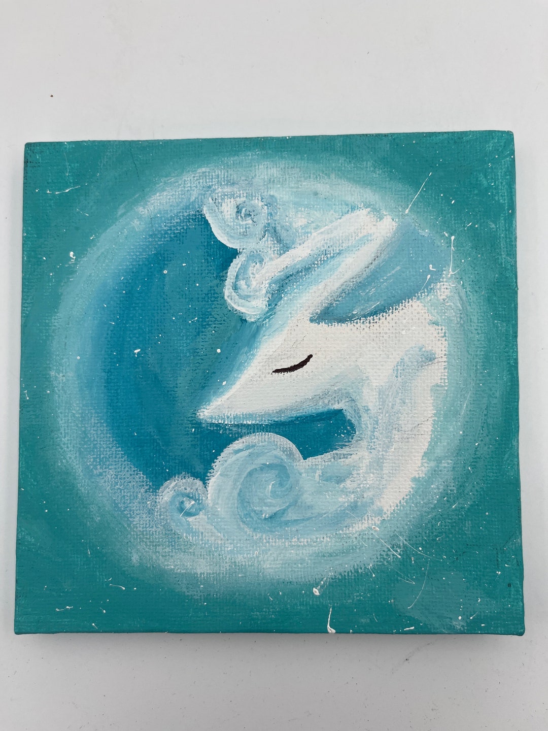 Genshin Impact-ganyu Ult(?)-fan Art Hand Painted - Etsy