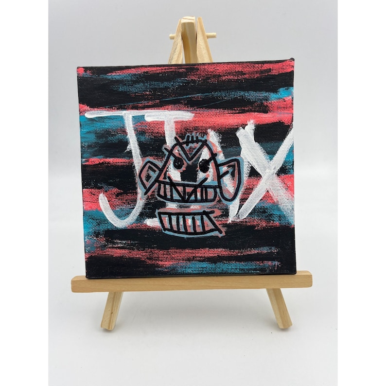 League of Legends-jinx-fan Art Hand Painted - Etsy