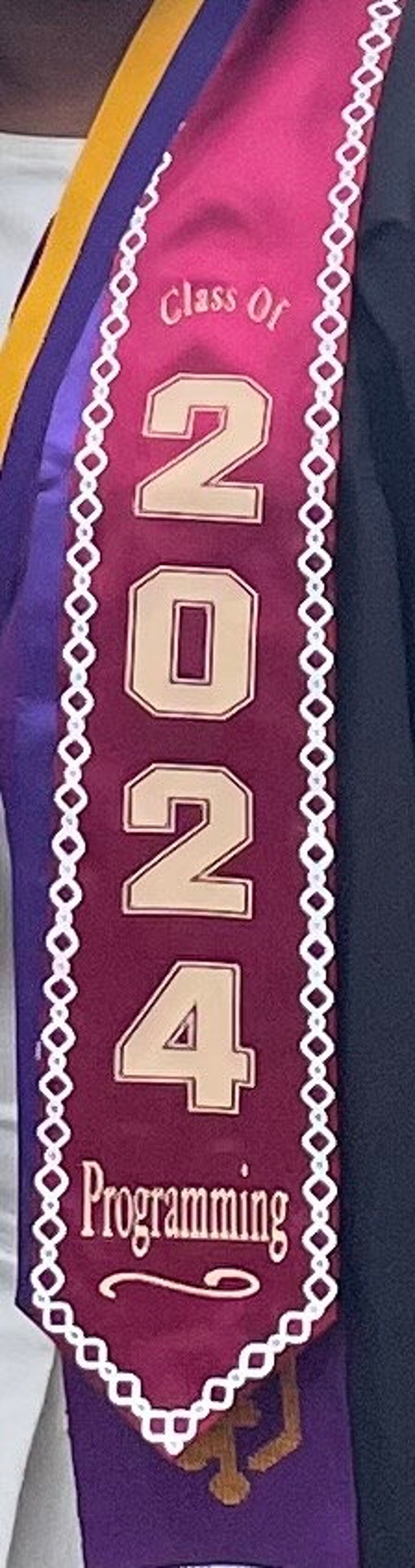 GRADUATION STOLE Custom Graduation Stole Graduation Stole Sorority ...