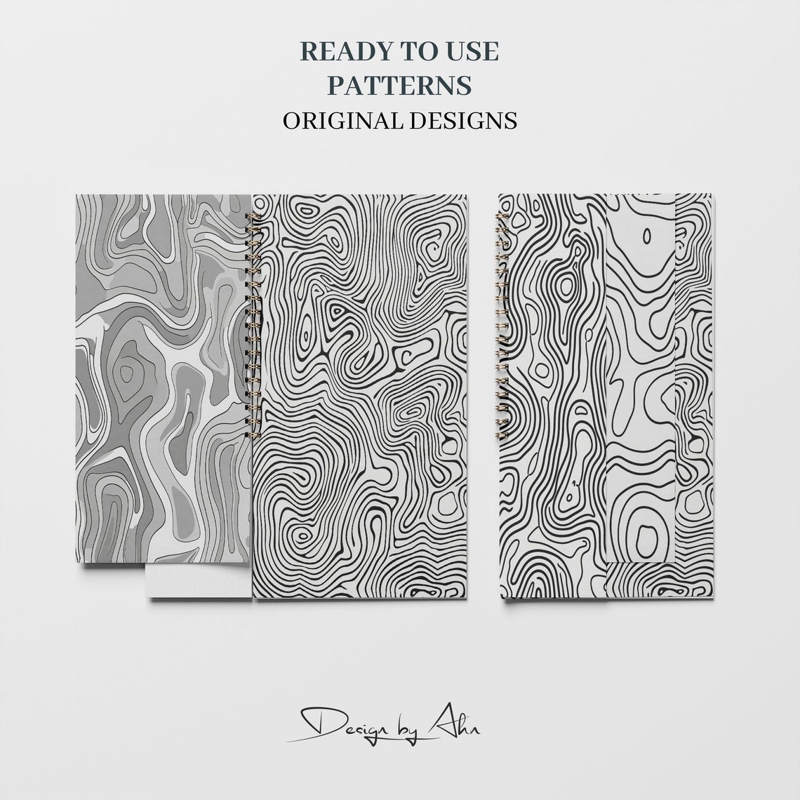 20 Modern Topography Digital Papers Urban Seamless Digital Paper, Map ...