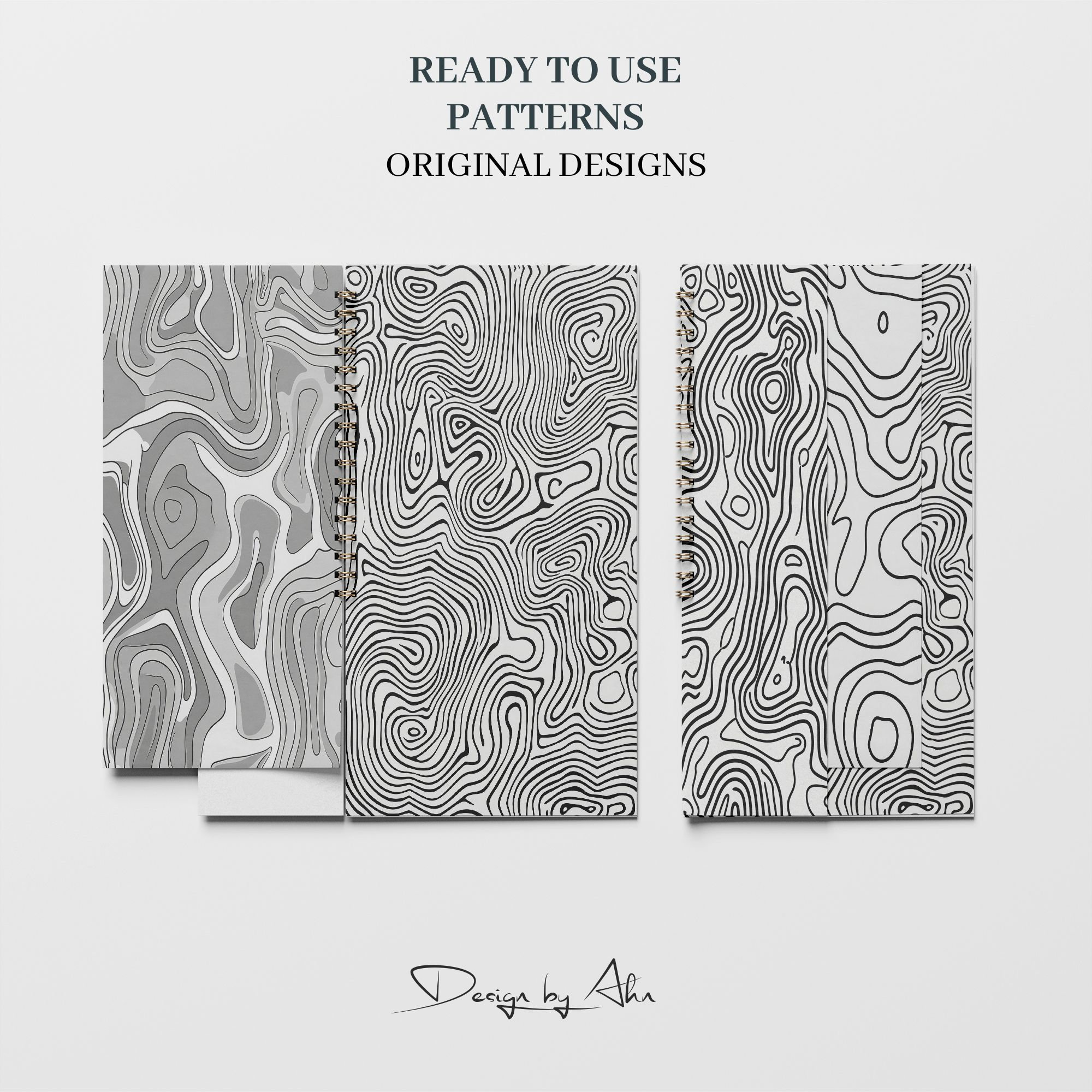 20 Modern Topography Digital Papers - Urban Seamless Digital Paper, Map ...