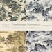 20 Traditional Korean Digital Papers - Hand-drawn Scrapbook, Seamless ...
