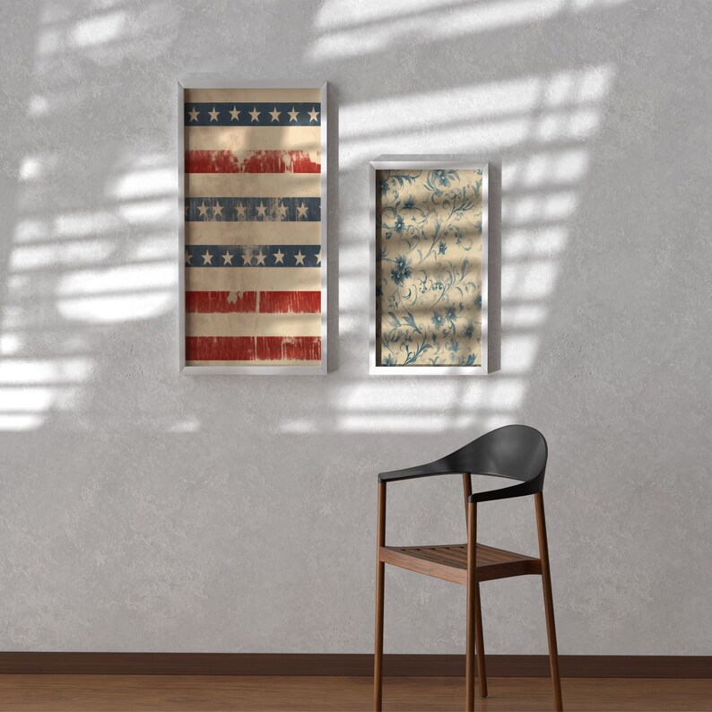 20 American Patriotism Digital Papers - Memorial Day Seamless Pattern ...