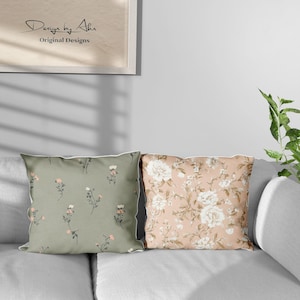 20 Ditsy Florals Digital Papers - Vintage Seamless Pattern, Cottagecore ...