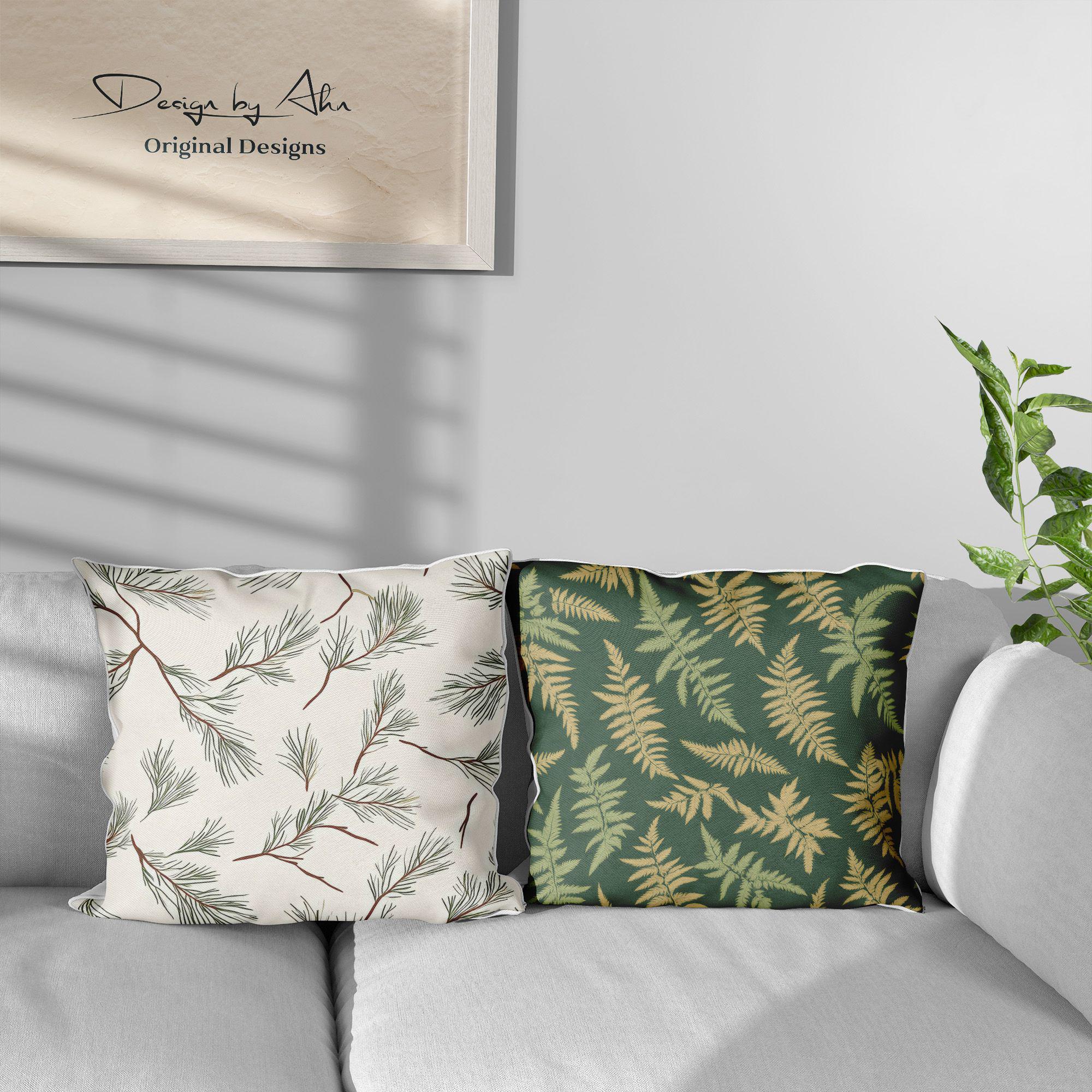 20 Minimal Forest Digital Papers - Watercolor Seamless Digital Paper ...