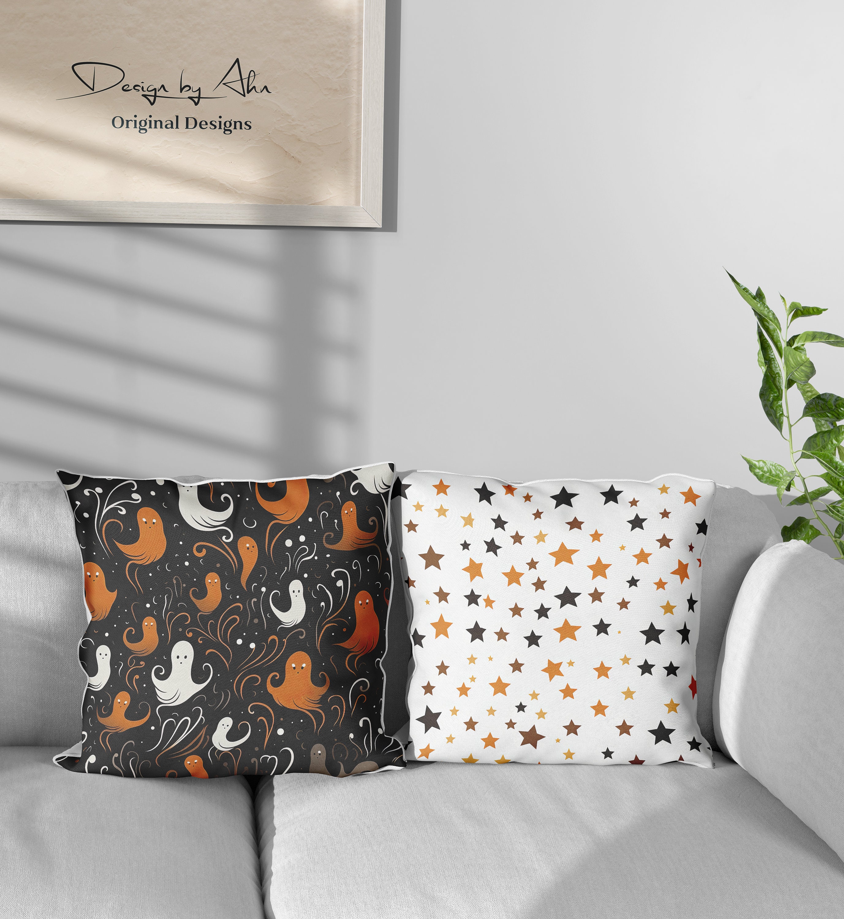 20 Spooky Halloween Digital Papers Halloween Doodle - Etsy