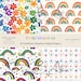 20 Pride Month Digital Papers - LGBTQ+ Seamless Digital Paper, Rainbow ...