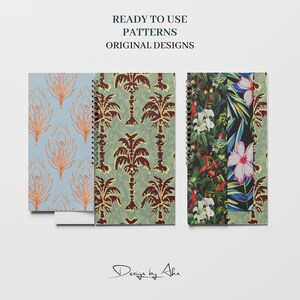 20 Tropical Hawaii Digital Papers - Tropical Seamless Pattern, Aloha ...