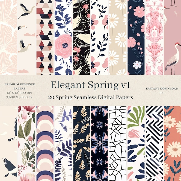 Spring Bird Art - Etsy