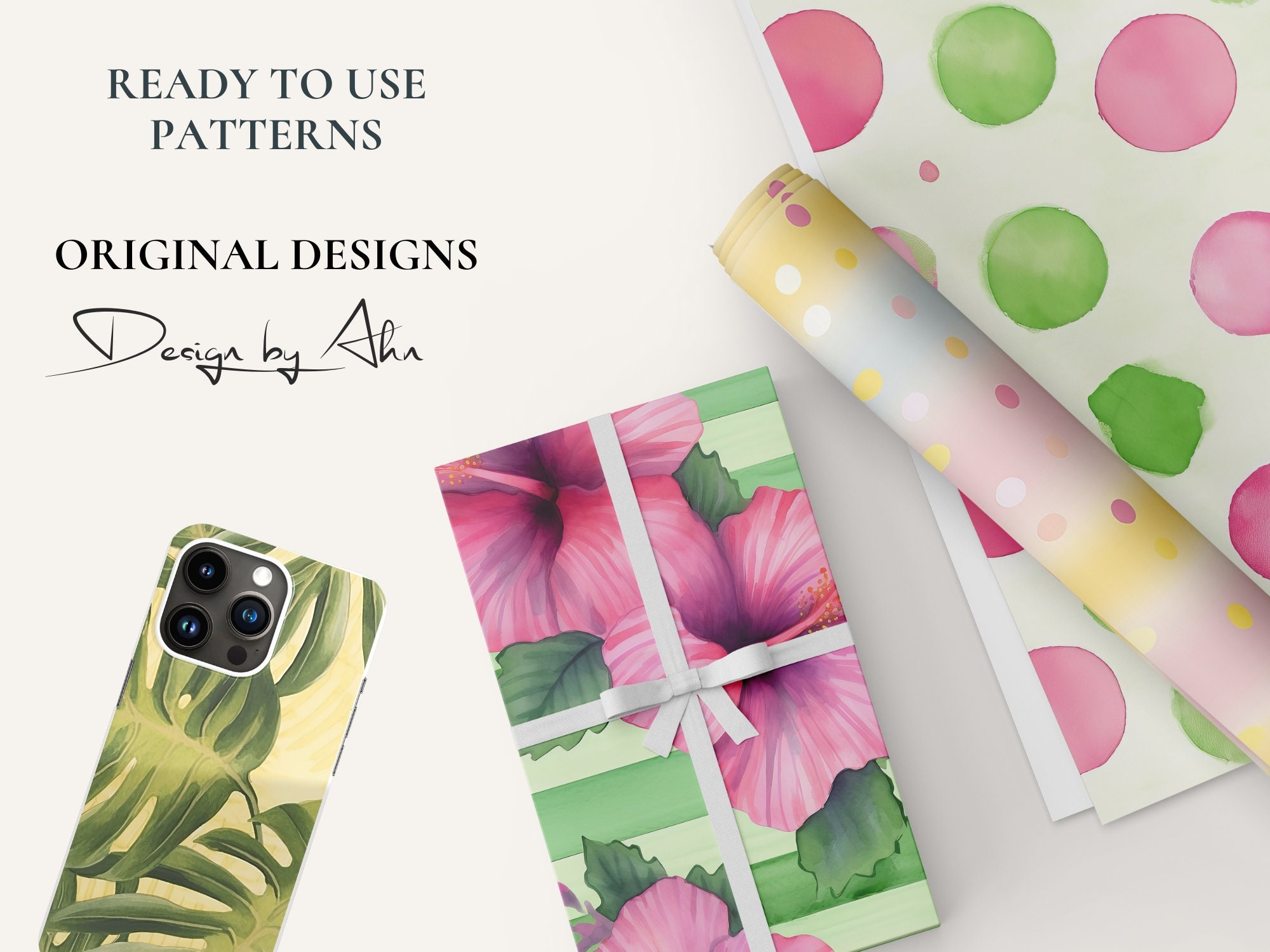 20 Tropical Hawaii Digital Papers Tropical Seamless Pattern - Etsy