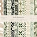 20 Traditional Korean Digital Papers - Hand-drawn Scrapbook, Seamless ...