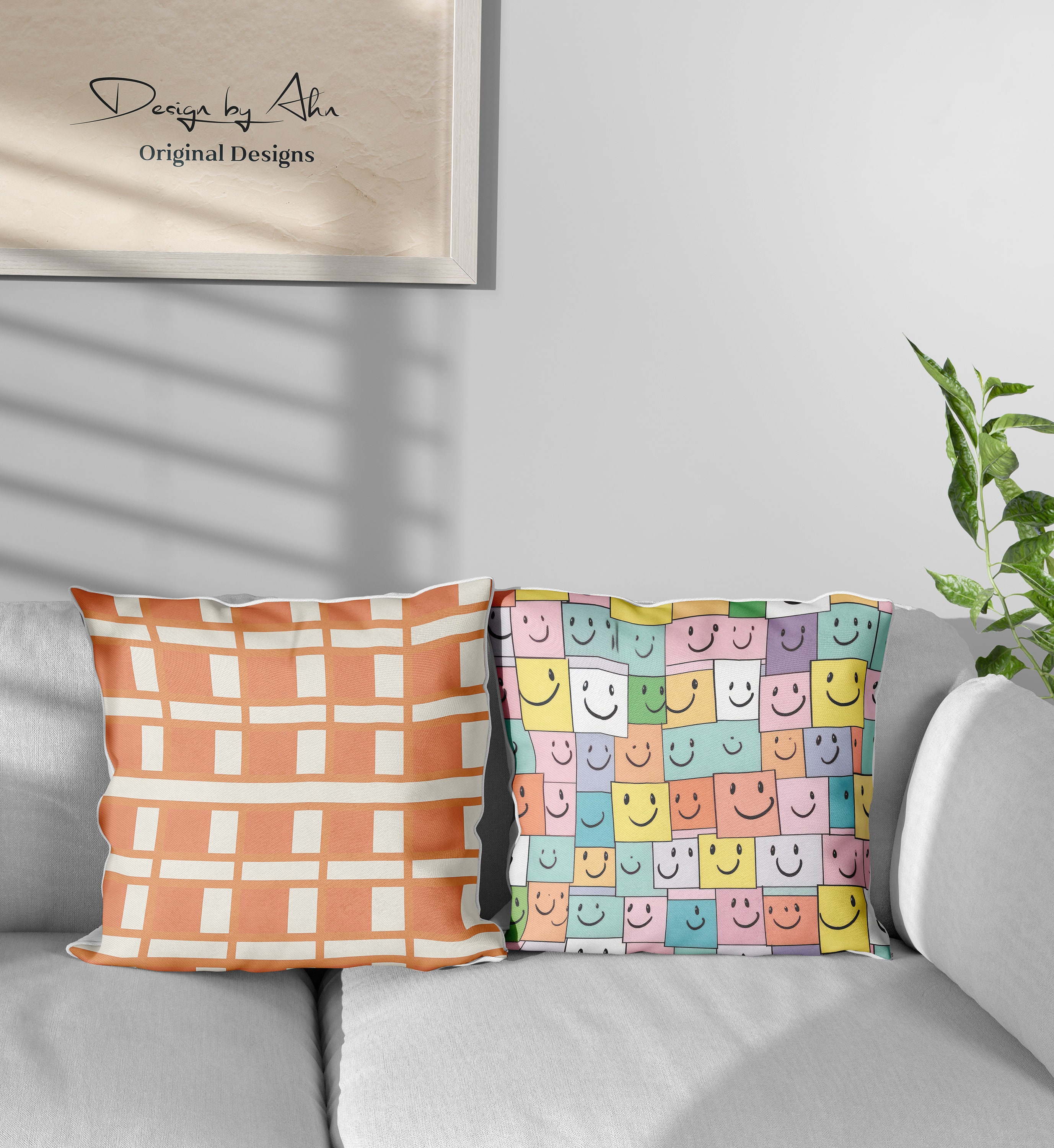 20 Groovy Smiles Digital Papers Seamless Patterns - Etsy