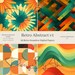 20 Retro Abstract Digital Papers - Commercial Use, Scrapbook Paper ...