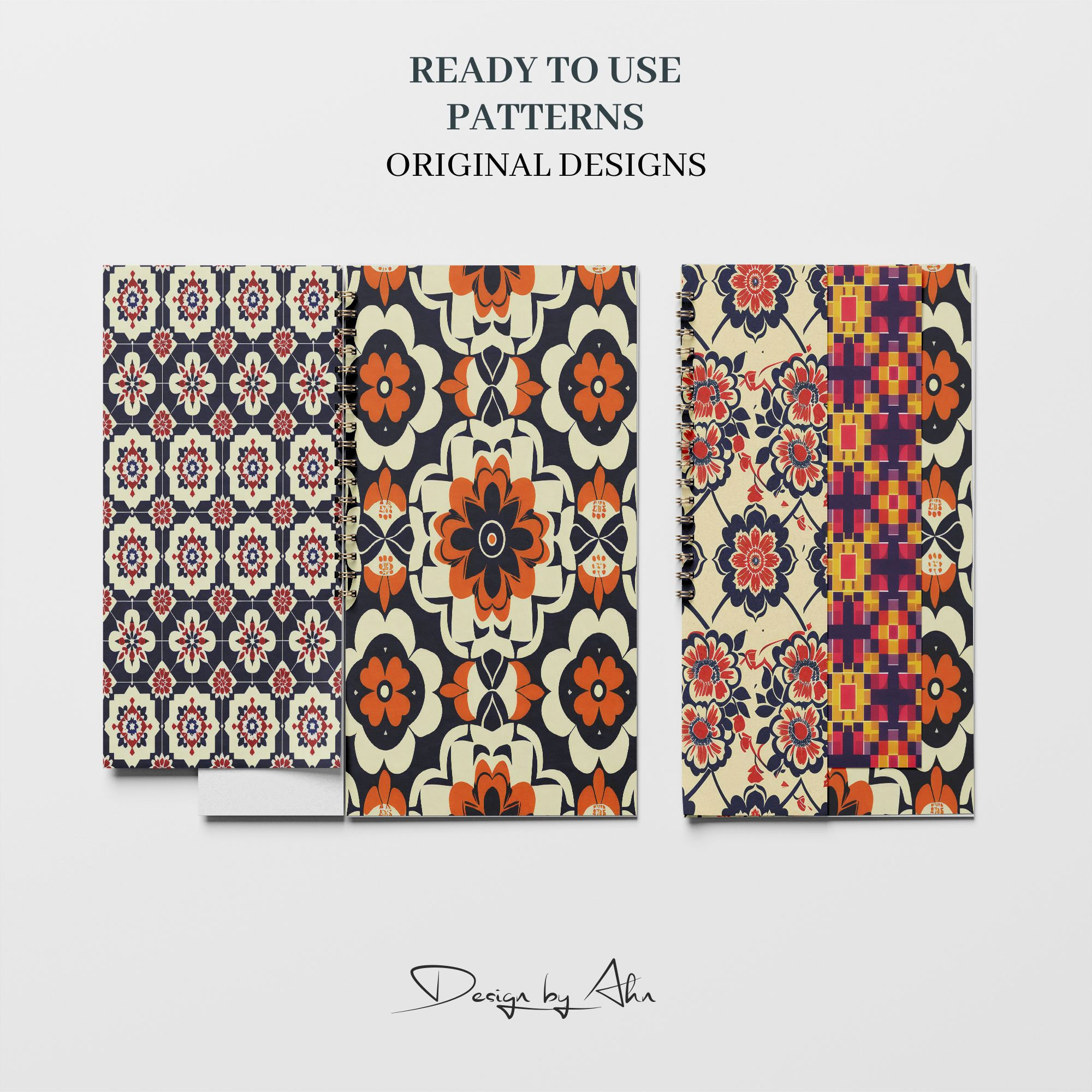 20 Traditional Korean Digital Papers Geometric Asian Scrapbook ...