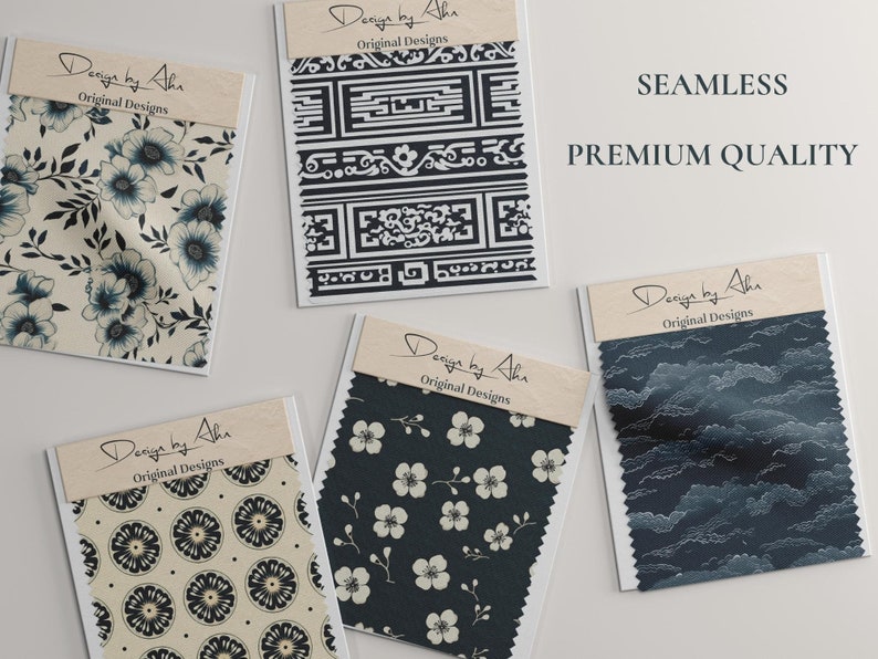 20 Traditional Korean Digital Papers Hand-drawn Scrapbook - Etsy