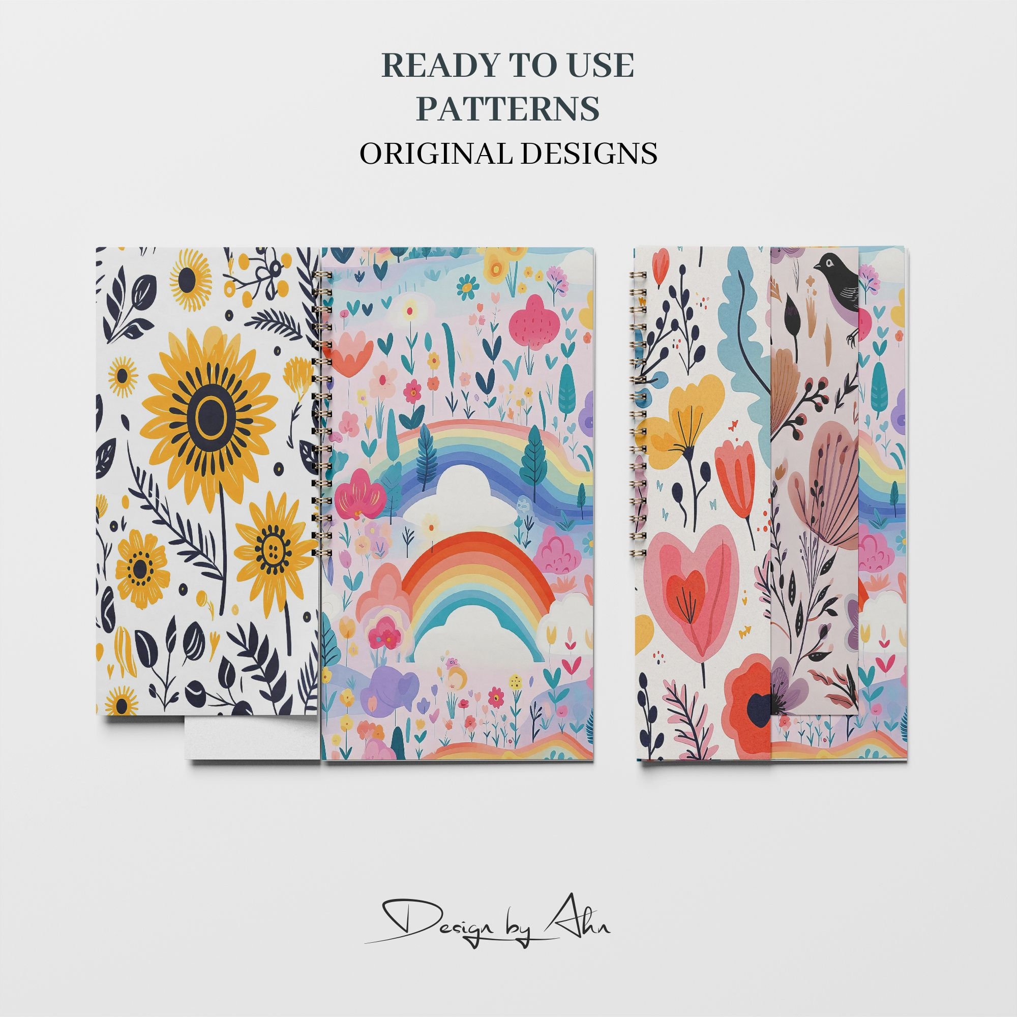 20 Groovy Boho Digital Papers Commercial Use, Seamless Pattern, Boho ...