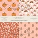 20 Fall Boho Digital Papers - Abstract Scrapbook, Autumn Digital Paper ...