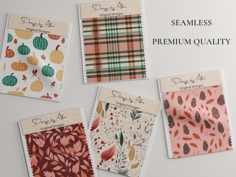 20 Fall Boho Digital Papers Abstract Scrapbook Autumn - Etsy