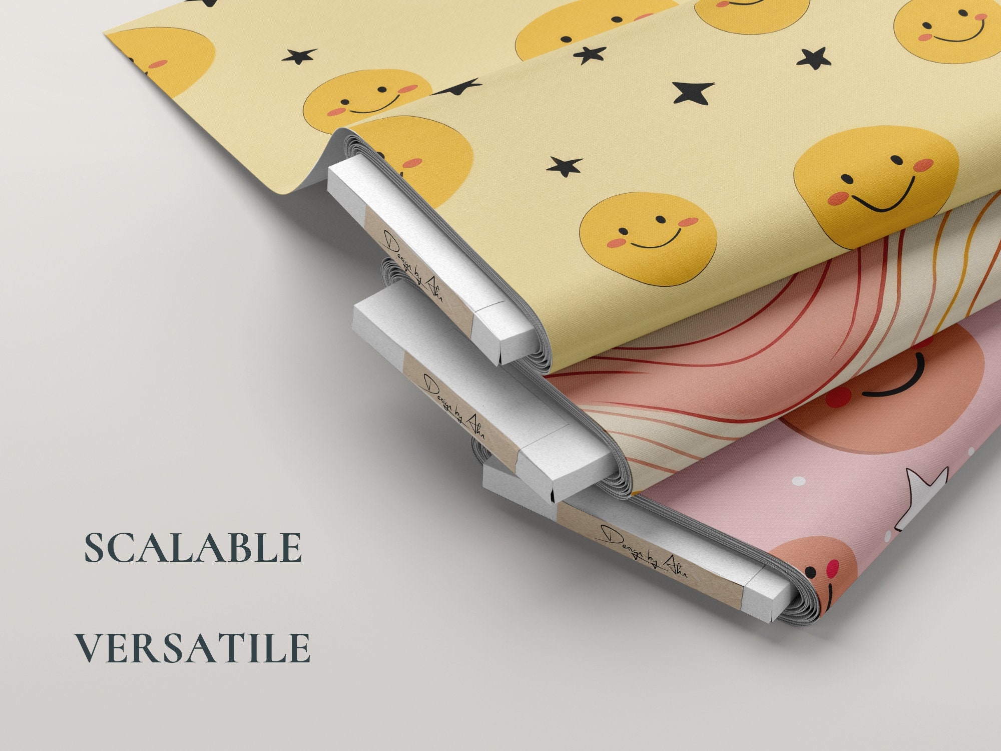 20 Groovy Smiles Digital Papers Seamless Patterns - Etsy