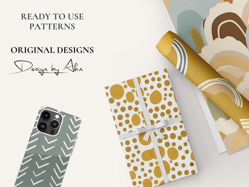 20 Cute Boho Digital Papers Commercial Use Scrapbook Paper - Etsy