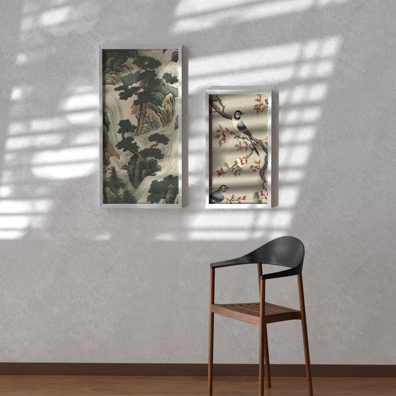 20 Traditional Korean Digital Papers - Hand-drawn Scrapbook, Seamless ...